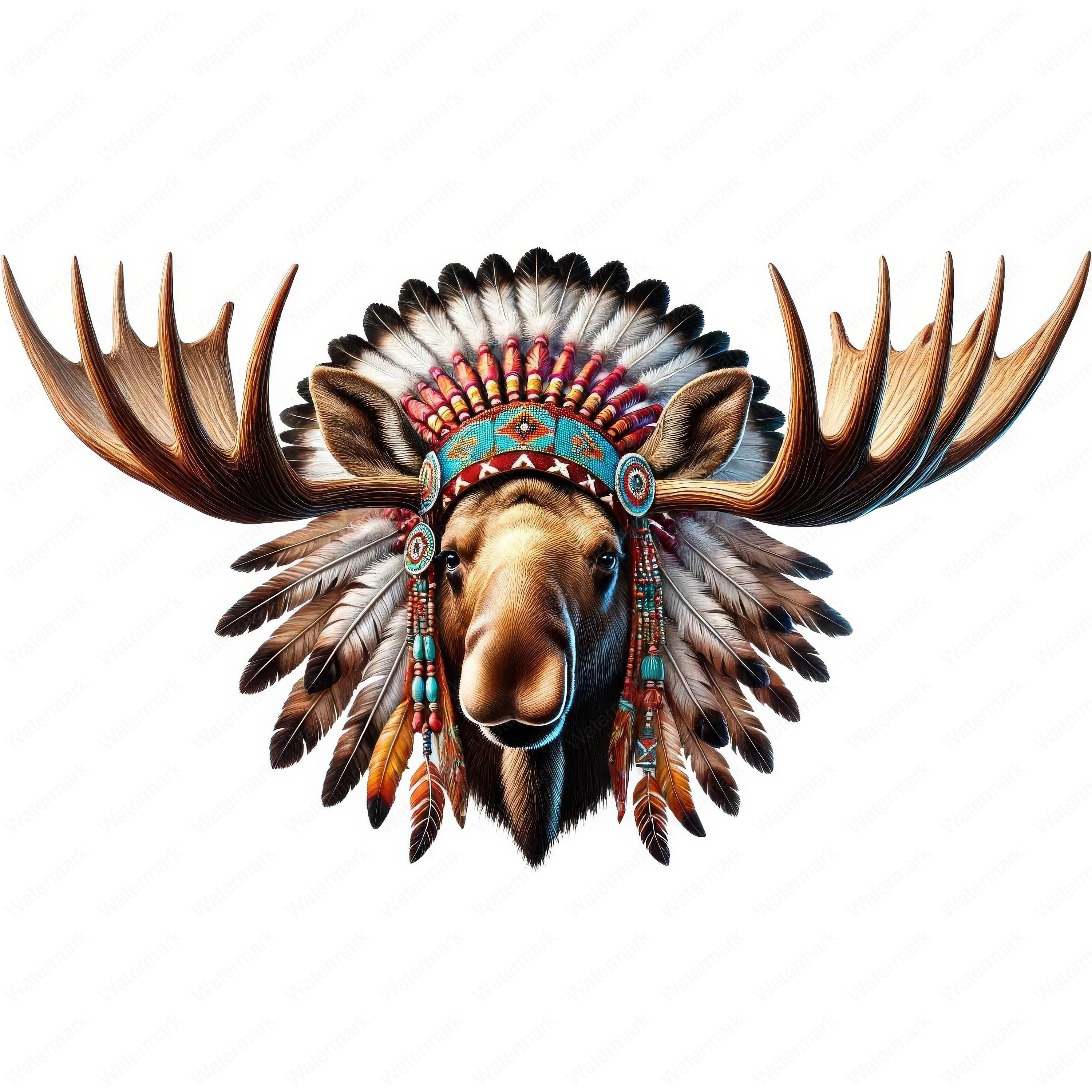 Moose Clipart | Majestic Moose Clipart Bundle | 10 High-quality Designs ...