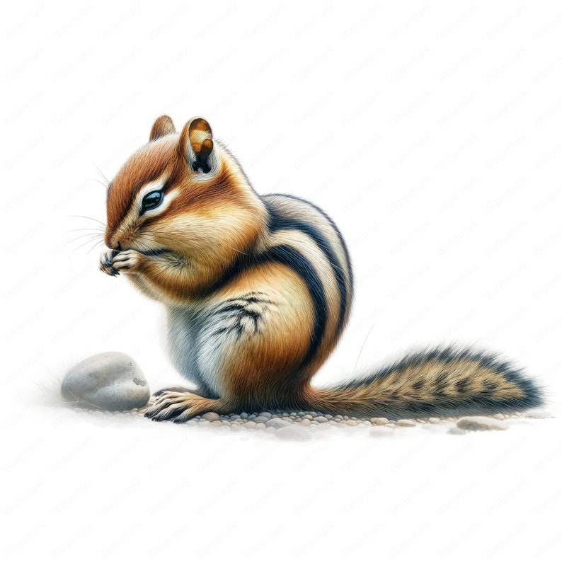 Eastern Chipmunk Clipart Bundle | Wildlife Art (digital Download) - Etsy UK