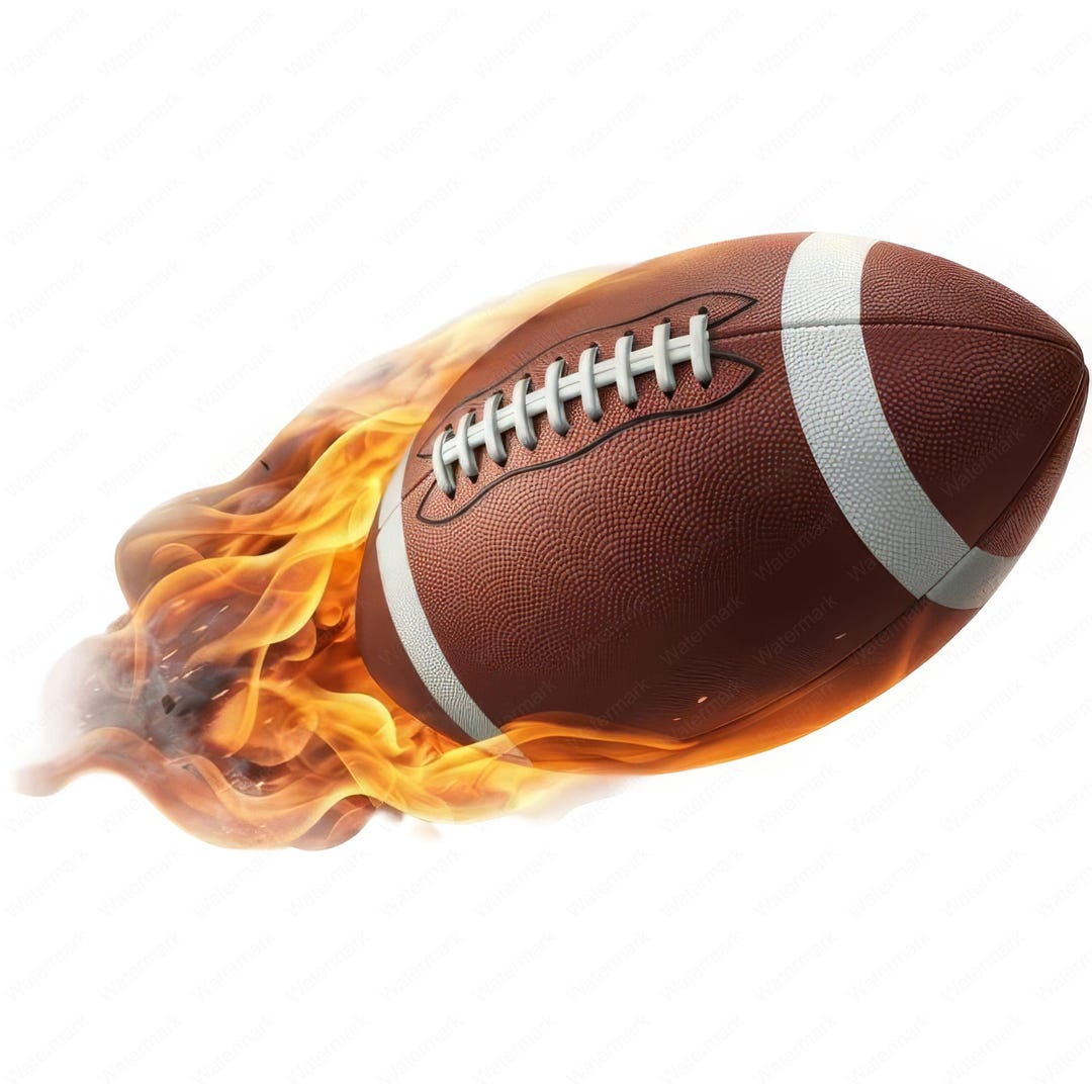 Dynamic Football Clipart: Motion Effect PNG & JPG Bundle (digital ...