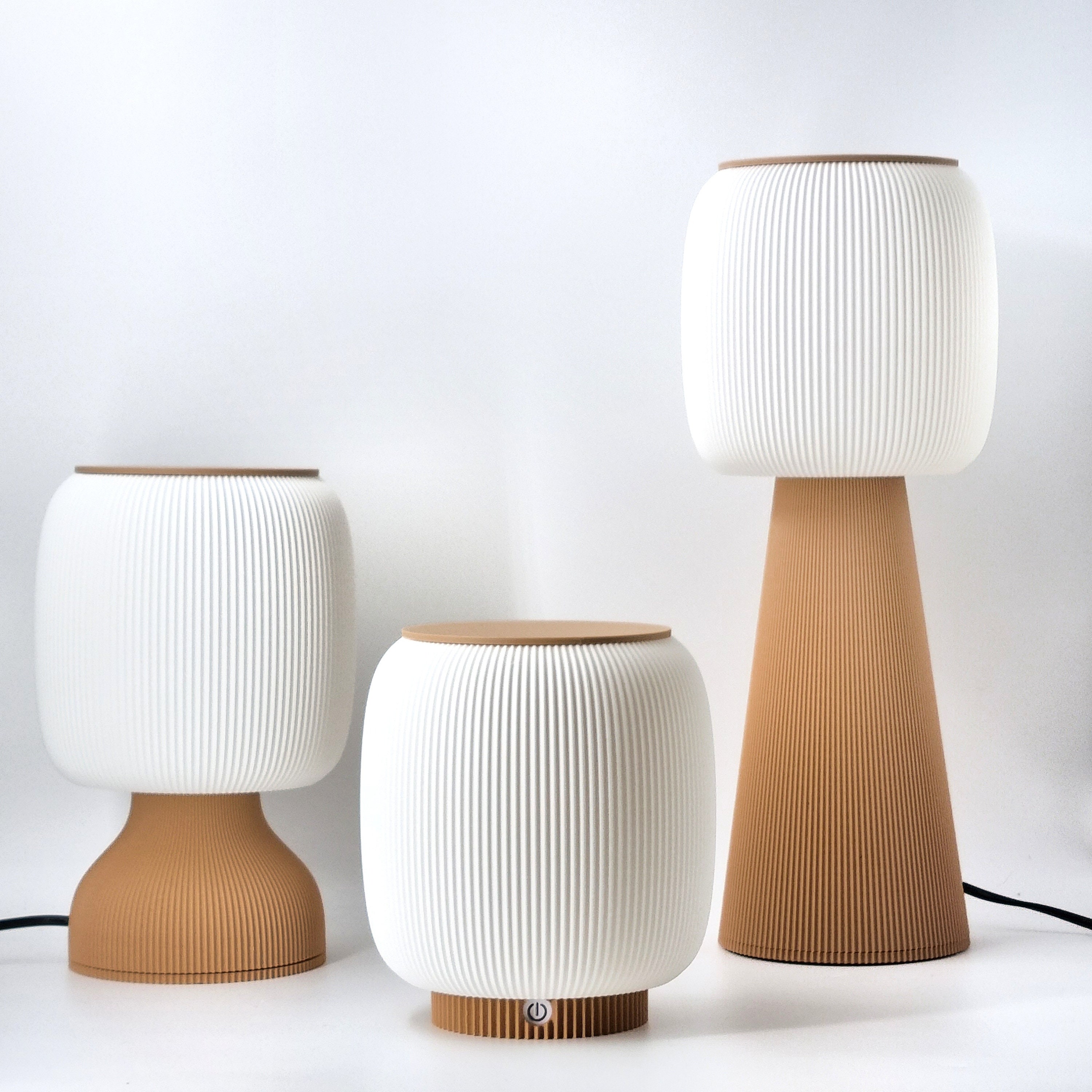 Ecolamp Rev 02 3D Printed Minimalist Unique Design Objects Perfect for ...