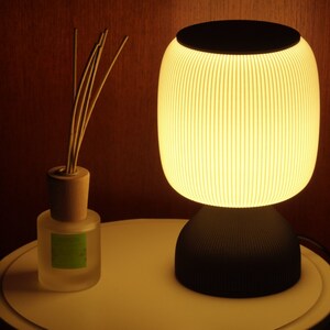Ecolamp Rev 02 3D Printed Minimalist Unique Design Objects Perfect for ...