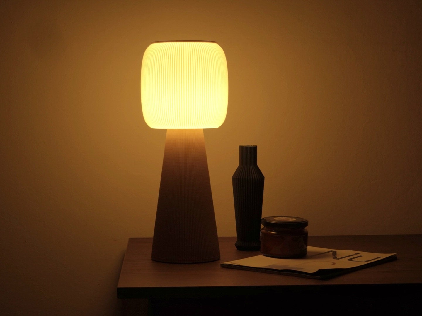 Ecolamp Rev 01 3D Printed Minimalist Unique Design Objects Perfect for ...