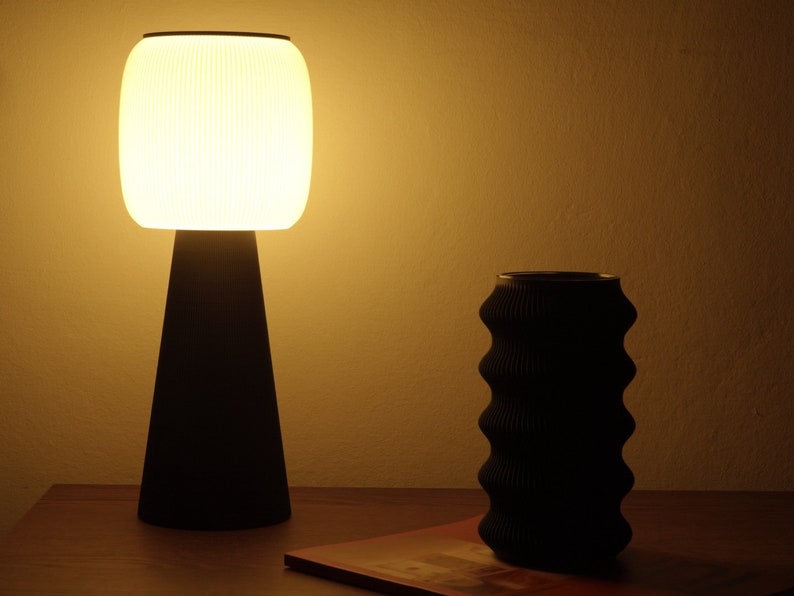 Ecolamp Rev 01 3D Printed Minimalist Unique Design Objects Perfect for ...