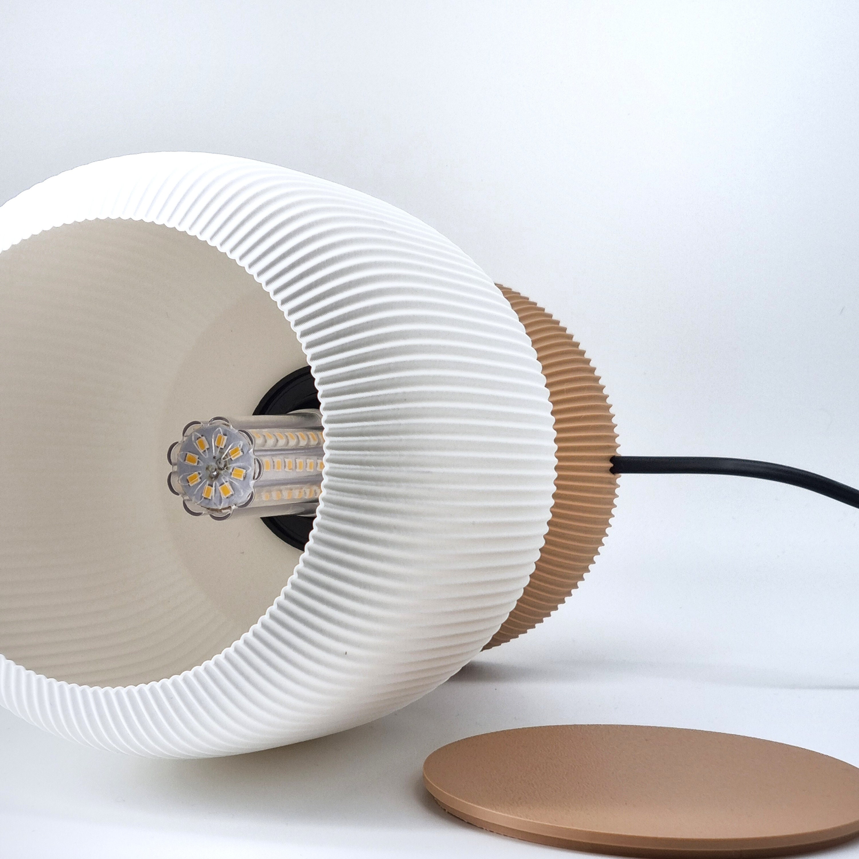 Ecolamp Rev 02 3D Printed Minimalist Unique Design Objects Perfect for ...
