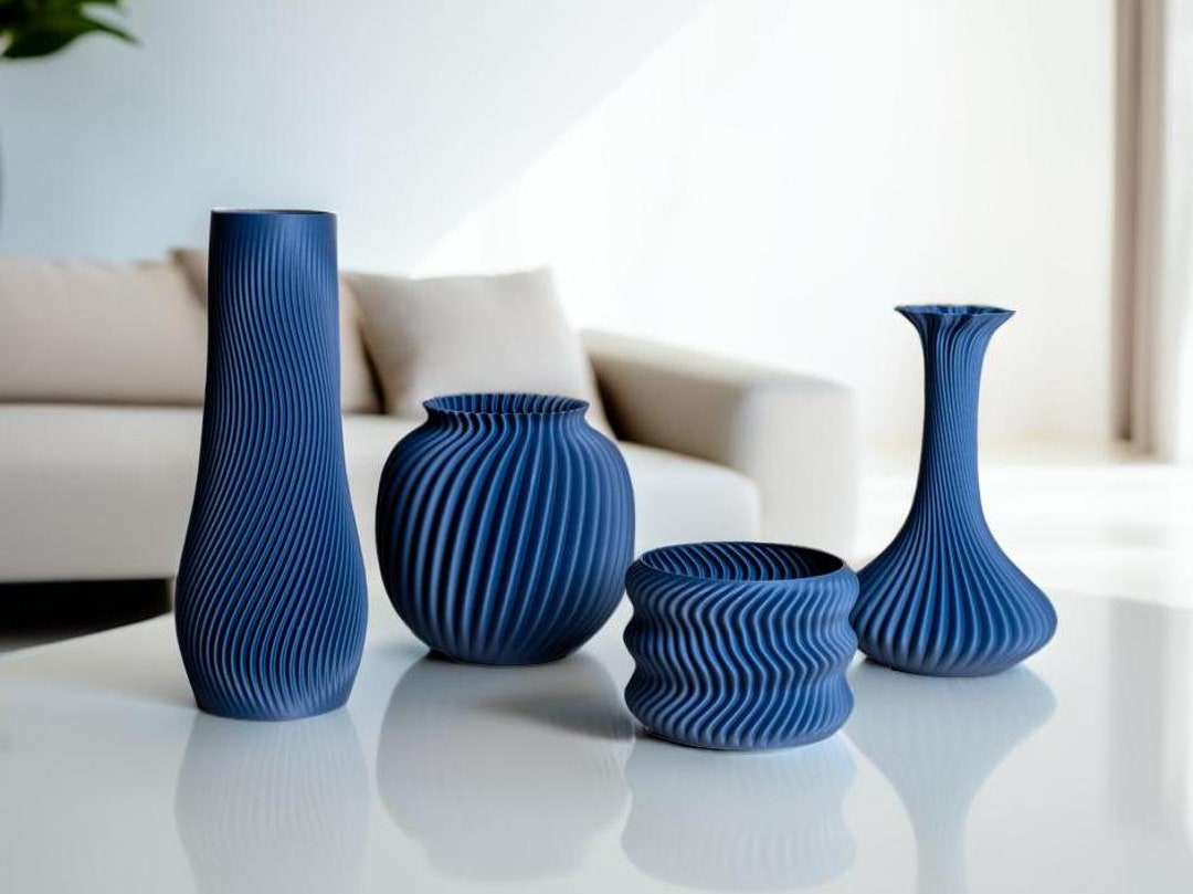 WAVY SET || Eco-friendly Vases for a Modern Minimalist Home | Unique ...