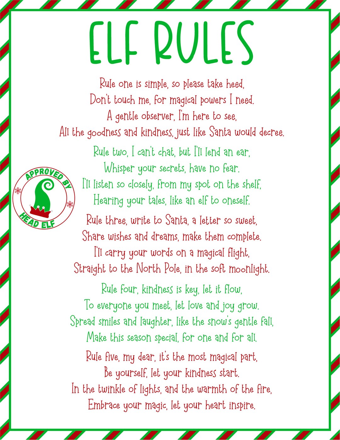 Editable Elf Letter Bundle Arrival Letter Goodbye Letter Elf Adoption ...
