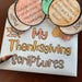 Thanksgiving Bible Verse Craft, Sunday School Christian School Activity ...