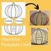 Printable Thankful Pumpkin Craft | Thanksgiving Gratitude Activity for ...