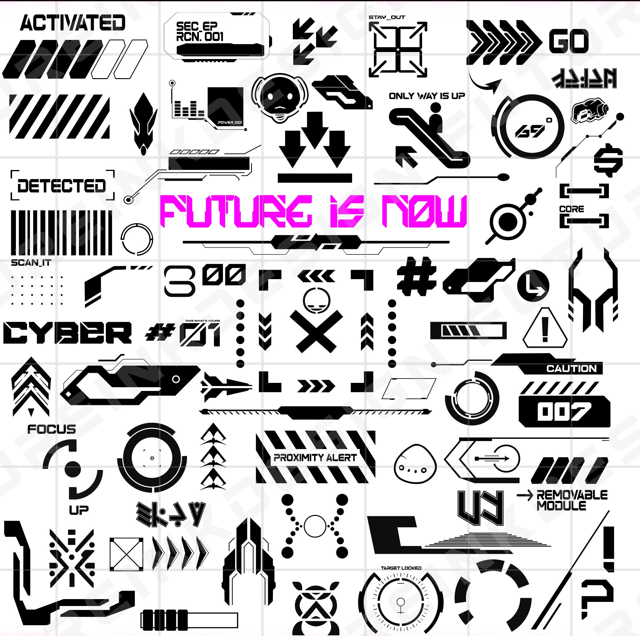 80+ Sci-fi Svg Vector Ultimate Bundle 2 Sci Fi Svg Icons Logos Decals ...