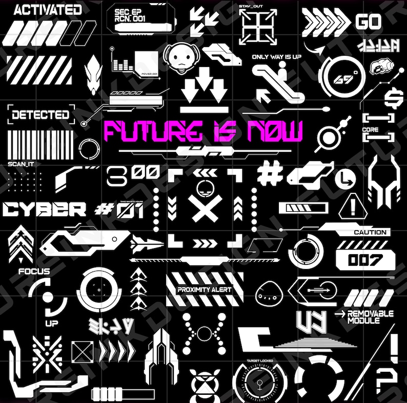 80+ Sci-fi Svg Vector Ultimate Bundle 2 Sci Fi Svg Icons Logos Decals ...