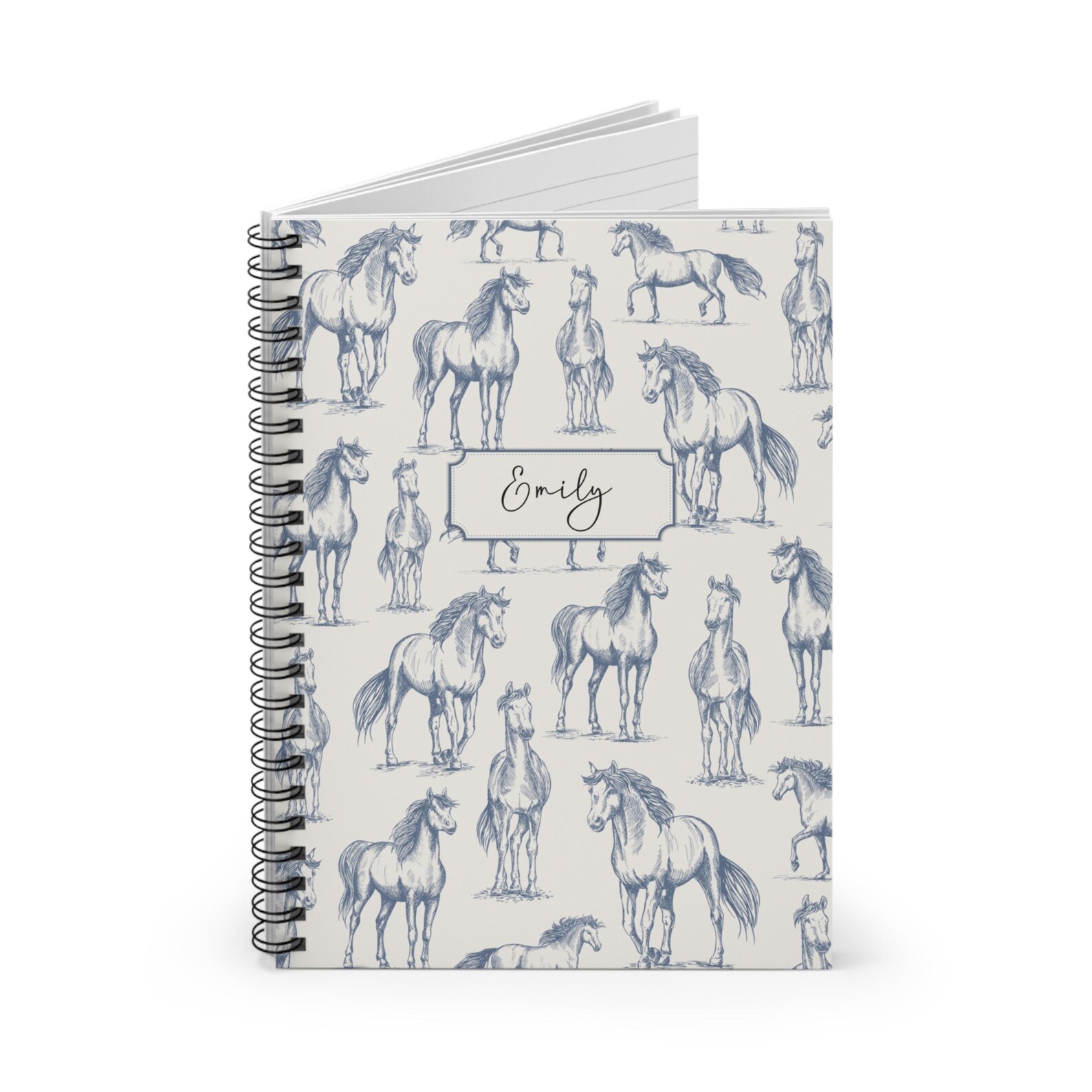 Personalized Equestrian Notebook: Custom Horse Lover's Journal - Etsy