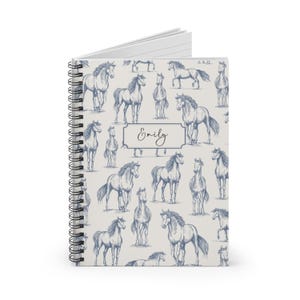 Personalized Equestrian Notebook: Custom Horse Lover's Journal - Etsy