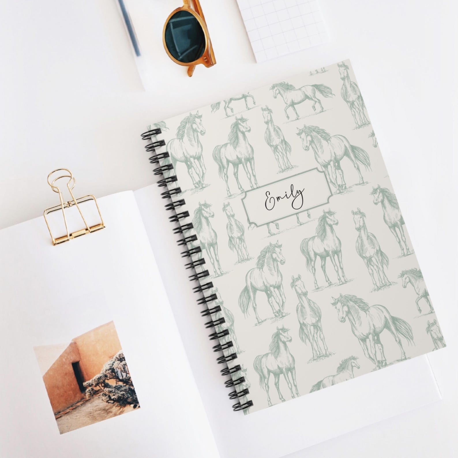 Personalized Equestrian Notebook: Custom Horse Lover's Journal - Etsy