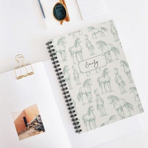 Personalized Equestrian Notebook: Custom Horse Lover's Journal - Etsy
