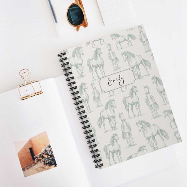 Personalized Equestrian Notebook: Custom Horse Lover's Journal - Etsy
