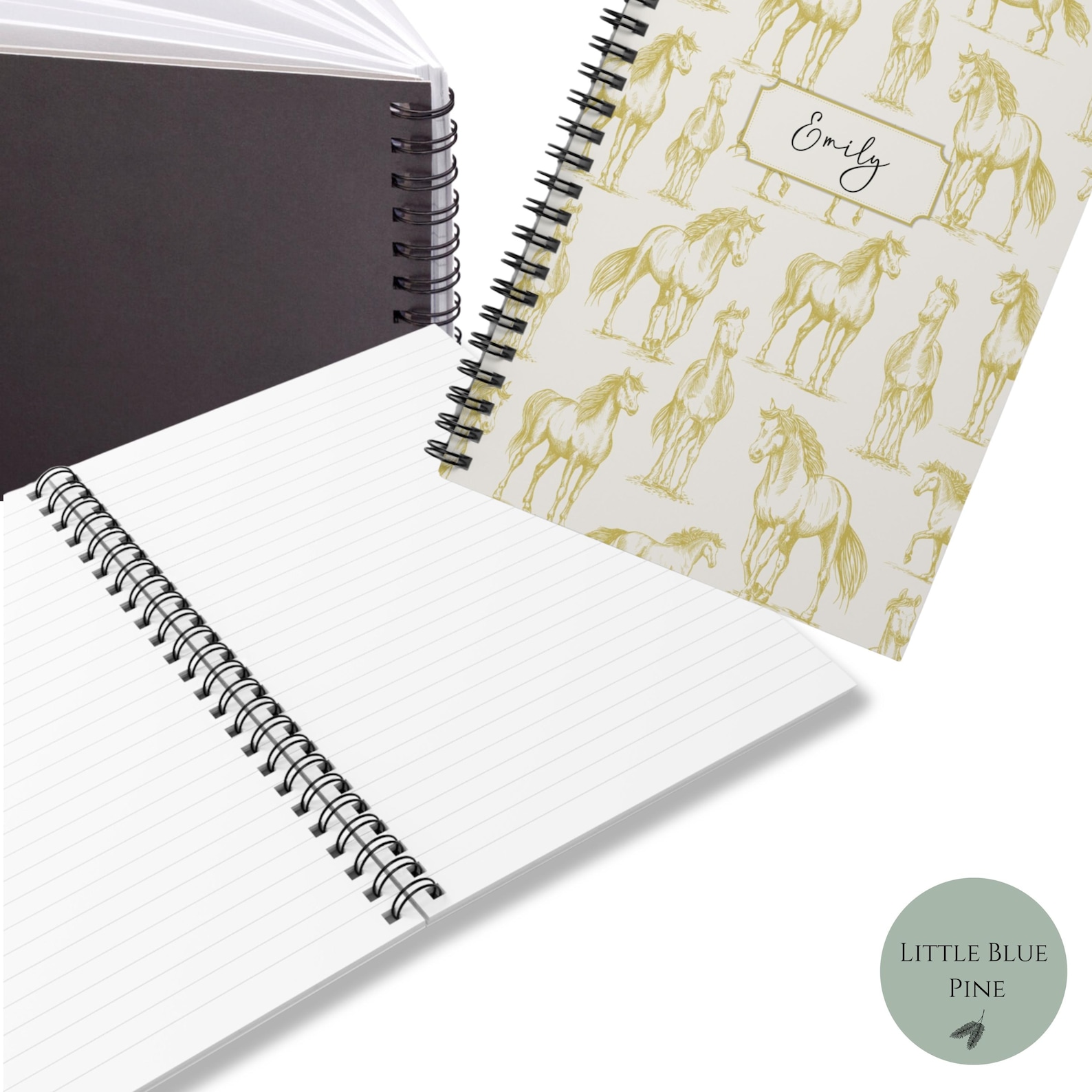 Personalized Equestrian Notebook: Custom Horse Lover's Journal - Etsy