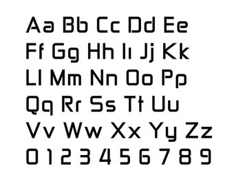 Algerian Font Alphabet Letters DXF SVG Files/ Algerian Font Svg Dxf ...