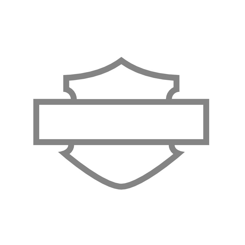 Harley Bar and Shield Laser Cut Dxf Svg Files / Harley Davidson Bar and ...