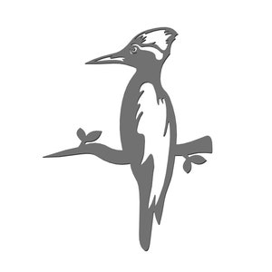 Woodpecker Tree Stake Dxf Svg Files / Yard Decor Cnc Plasma Cut Files ...