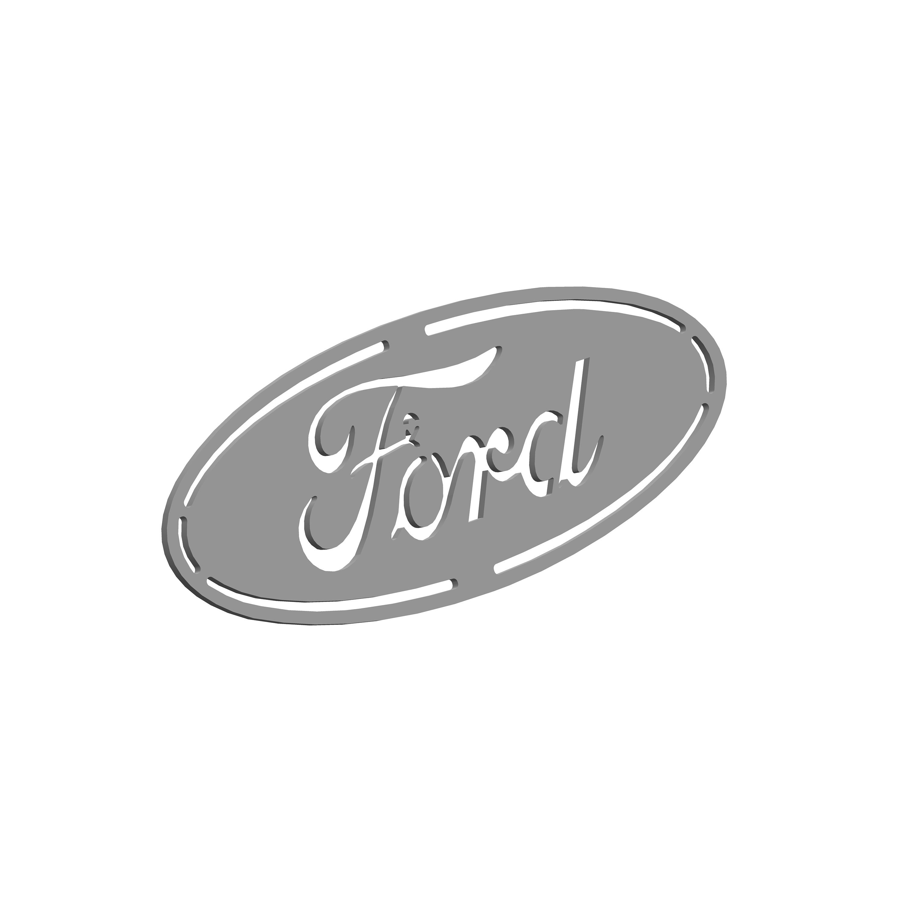 Ford Logo Laser Cut Dxf Svg Files / Ford Logo Plasma Cut Dxf Files ...