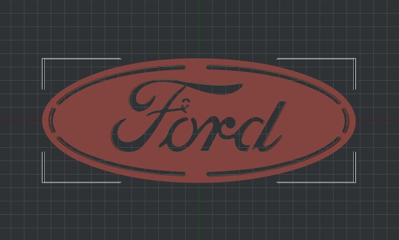 3d Printer Ford Logo Stl File / 3d Stl Digital File / Stl File for 3d ...