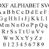 Layered Letter E, Layered Letters SVG, Multi Layer Letters, Letters SVG ...