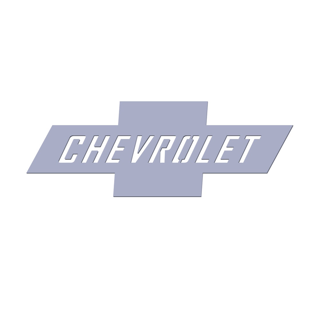 Chevrolet Laser Cut Dxf Svg Files / Chevrolet Plasma Cut Dxf - Etsy