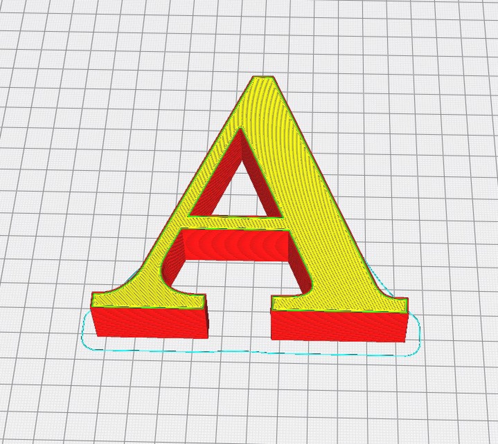 3d Alphabet Letters Stl File/ 3d Print Font Stl File / 3d Printing Stl ...