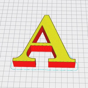 3d Alphabet Letters Stl File/ 3d Print Font Stl File / 3d Printing Stl ...