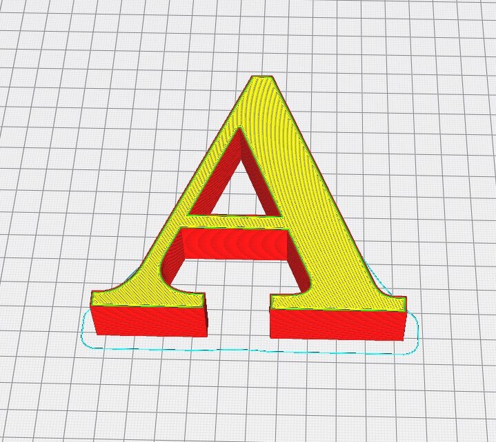 3d Alphabet Letters Stl File/ 3d Print Font Stl File / 3d Printing Stl ...