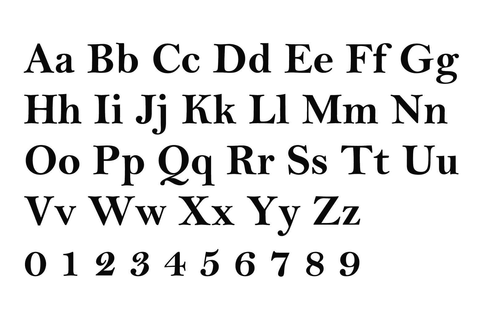 Alphabet Letters and Numbers Dxf Svg Files / Plasma Letters Dxf Files ...