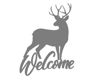Deer Wall Decor Laser Cut Files / Deer Dxf Svg Files / Deer Plasma Cut ...