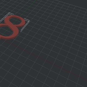 3D Printer Cake Topper Number STL Files (digital Download) - Etsy