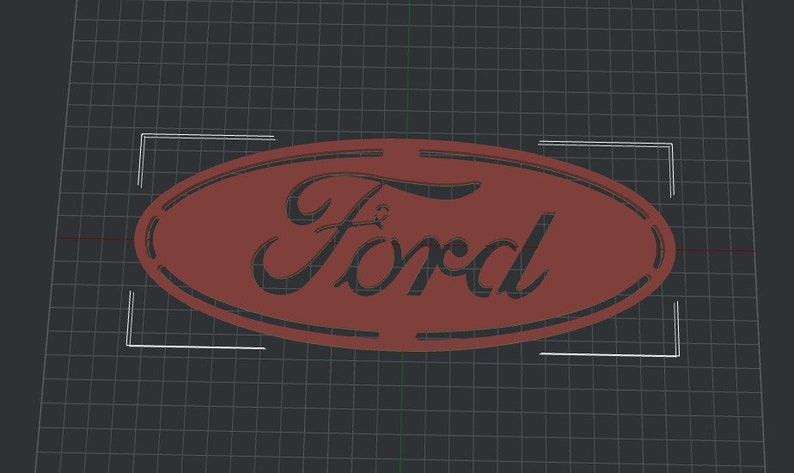 3d Printer Ford Logo Stl File / 3d Stl Digital File / Stl File for 3d ...