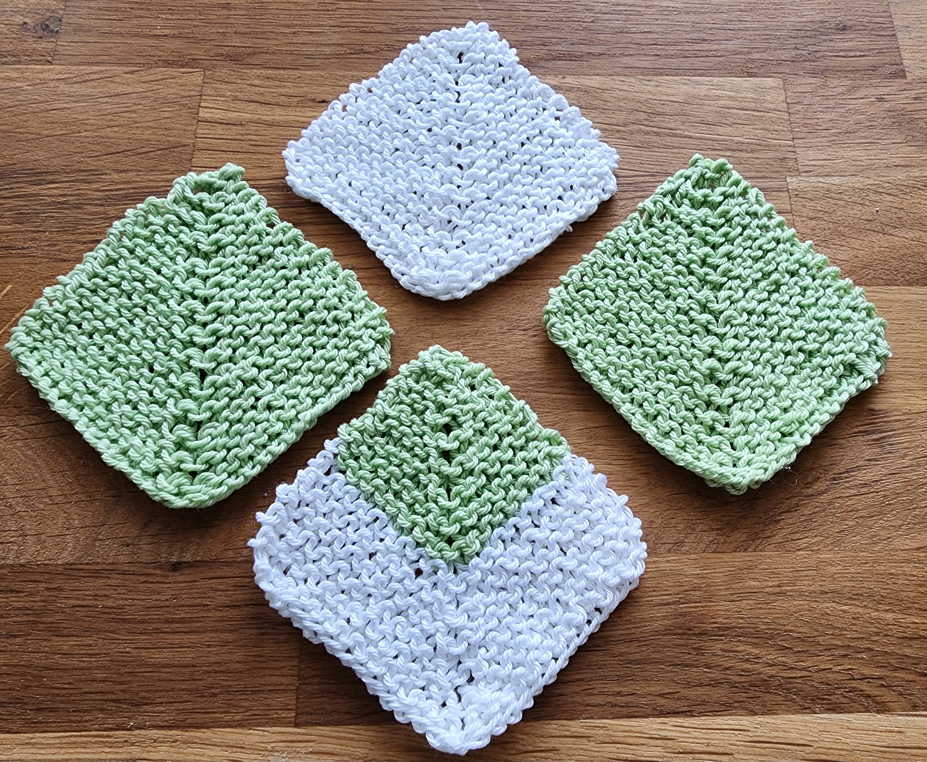 Yarn-n-pantry Handmade Knitted 100% Cotton Coasters - Etsy