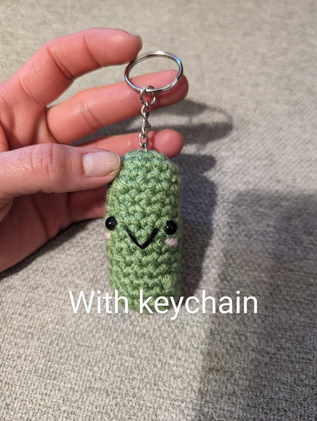 Crochet Pocket Pickle (anxiety, Stress) *emotional Support* - Etsy