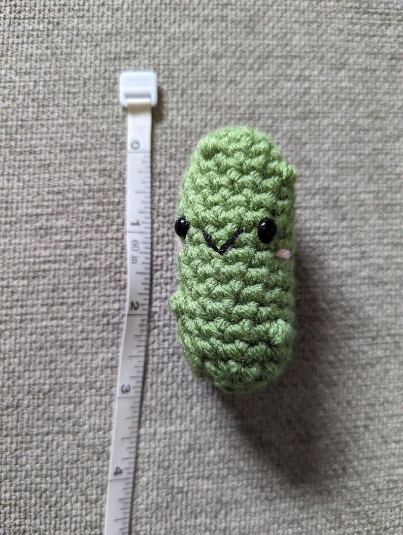 Crochet Pocket Pickle anxiety Stress emotional Support - Etsy