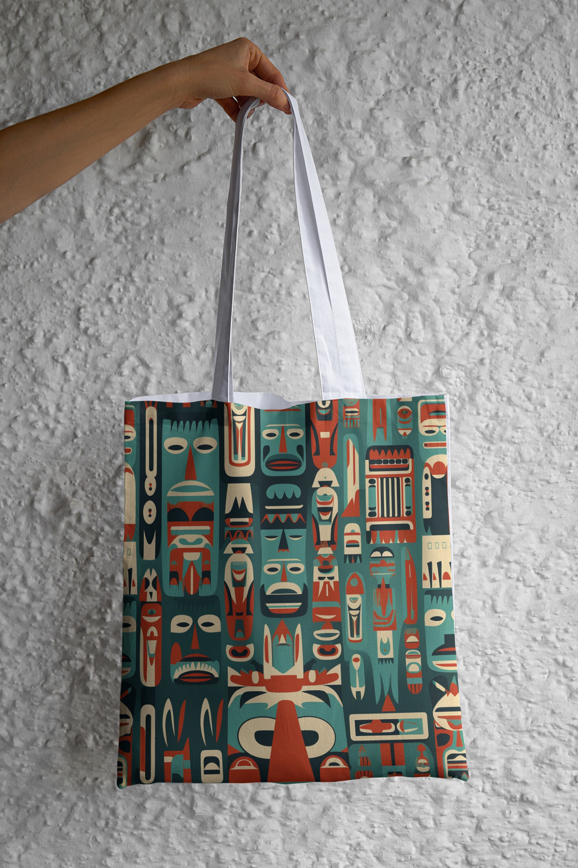 Indigenous Totem Pole Meets Picasso 12 Cubist-tribal Patterns in PNG ...