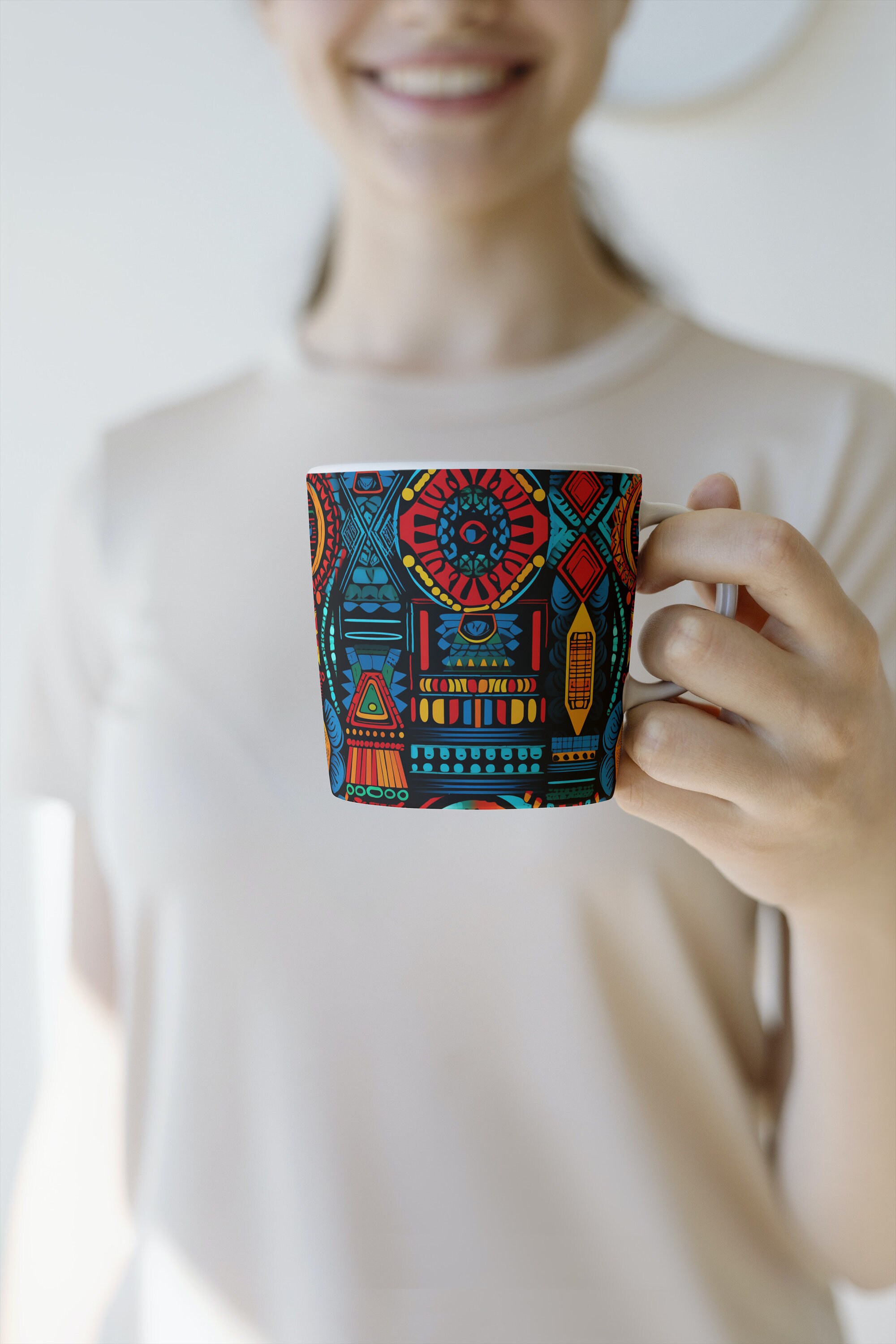 Ankara-inspired Afrocentric Design 12 Vibrant African PNG & SVG Digital ...