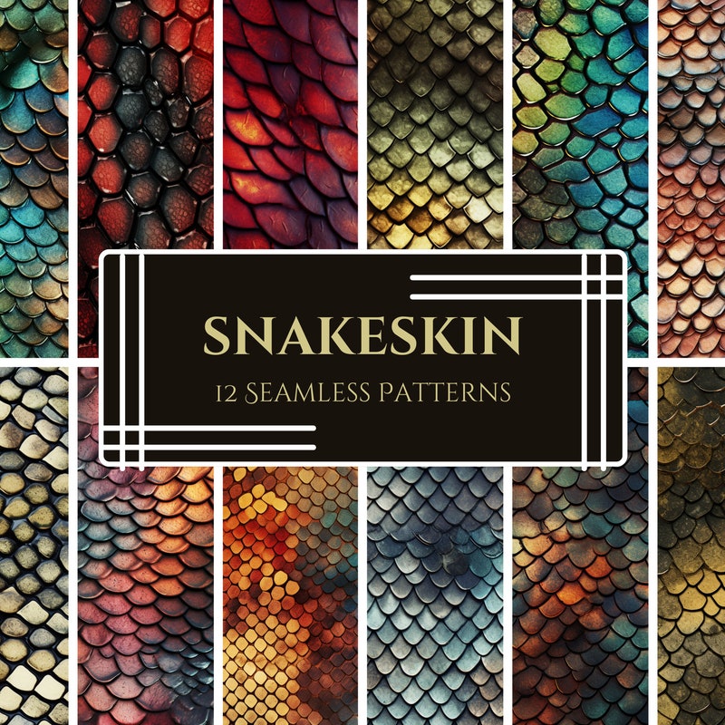 Snakeskin - Etsy