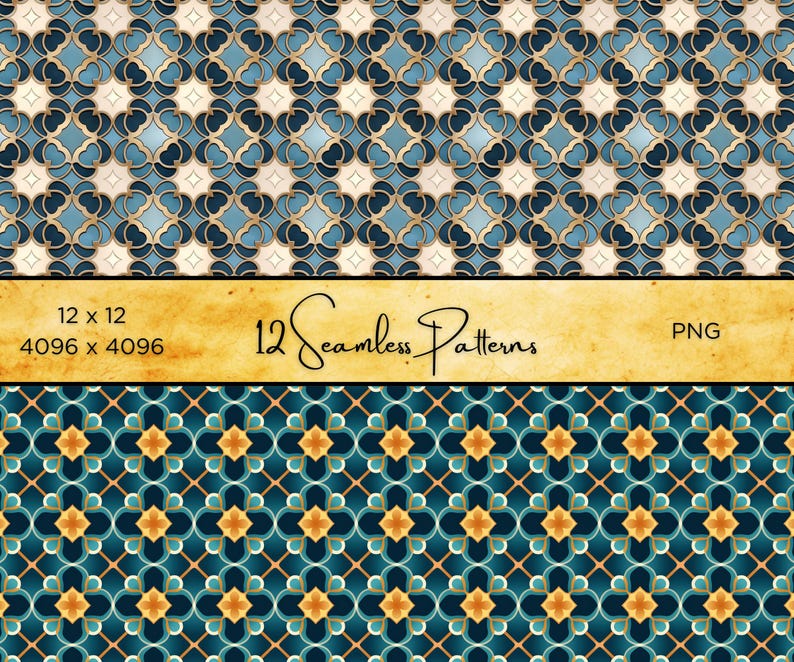 Moroccan Quatrefoil Patterns: Arabesque Designs, Wallpaper, Crafts (PNG ...