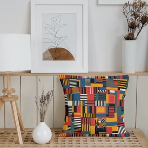 Ankara-inspired Digital Pattern Pack Bold Geometric Abstract Designs ...