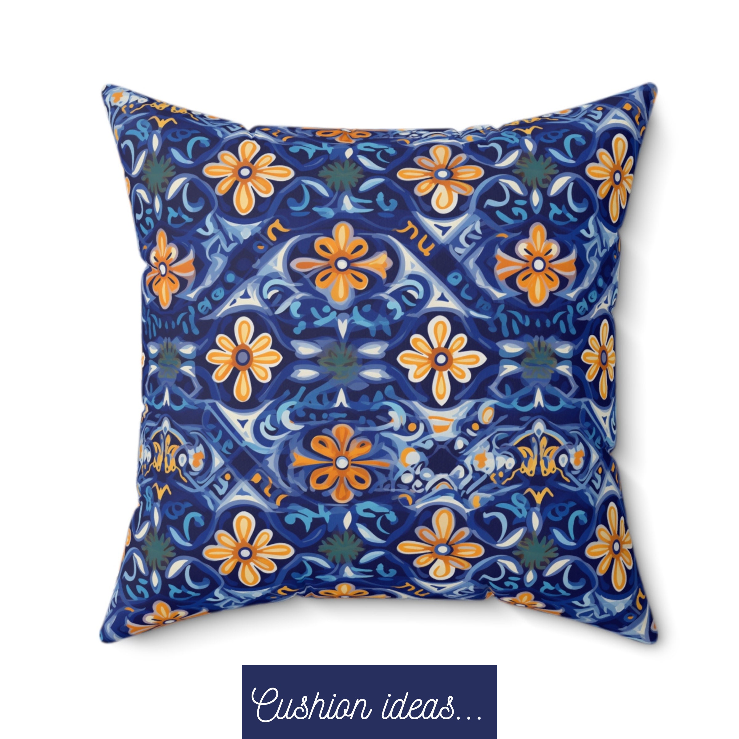 12 Islamic & Mexican Inspired Patterns, Gold Accent Talavera and ...