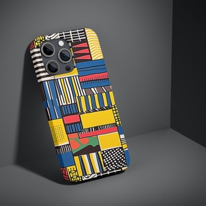 Ankara-inspired Digital Pattern Pack Bold Geometric Abstract Designs ...