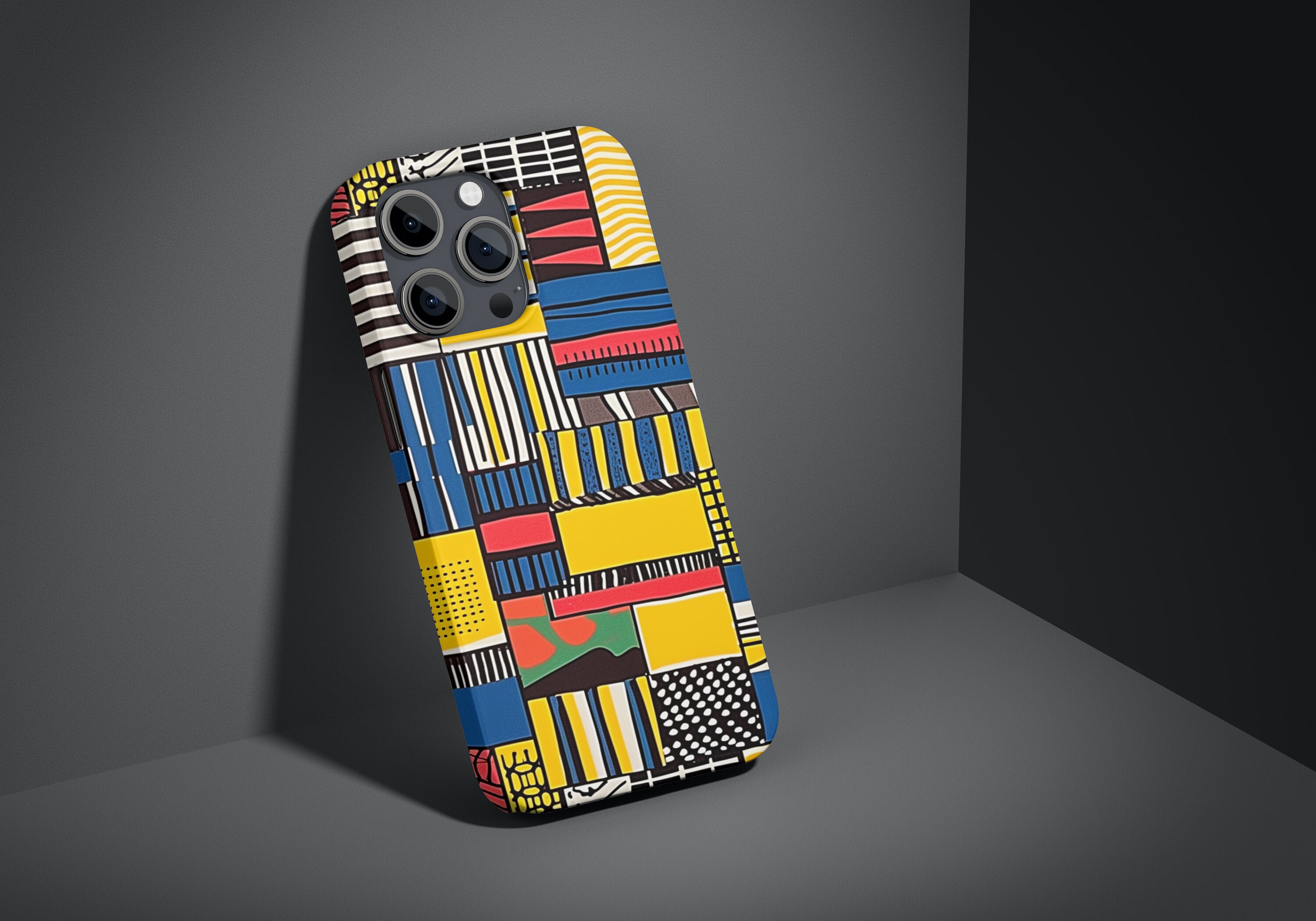 Ankara-inspired Digital Pattern Pack Bold Geometric Abstract Designs ...