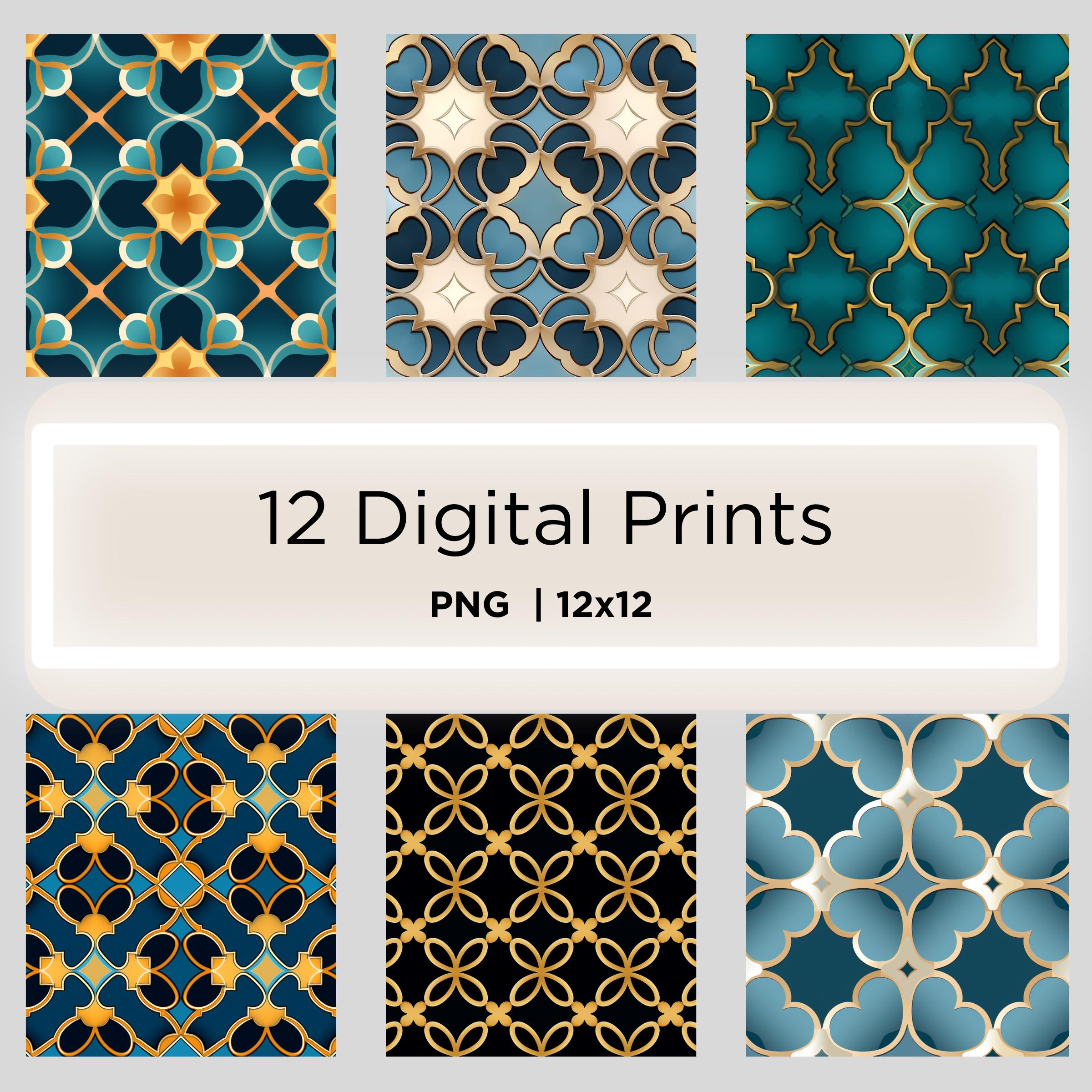 Moroccan Quatrefoil Digital Patterns: Elegant Arabesque Designs for ...