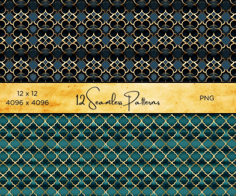 Moroccan Quatrefoil Patterns: Arabesque Designs, Wallpaper, Crafts (PNG ...