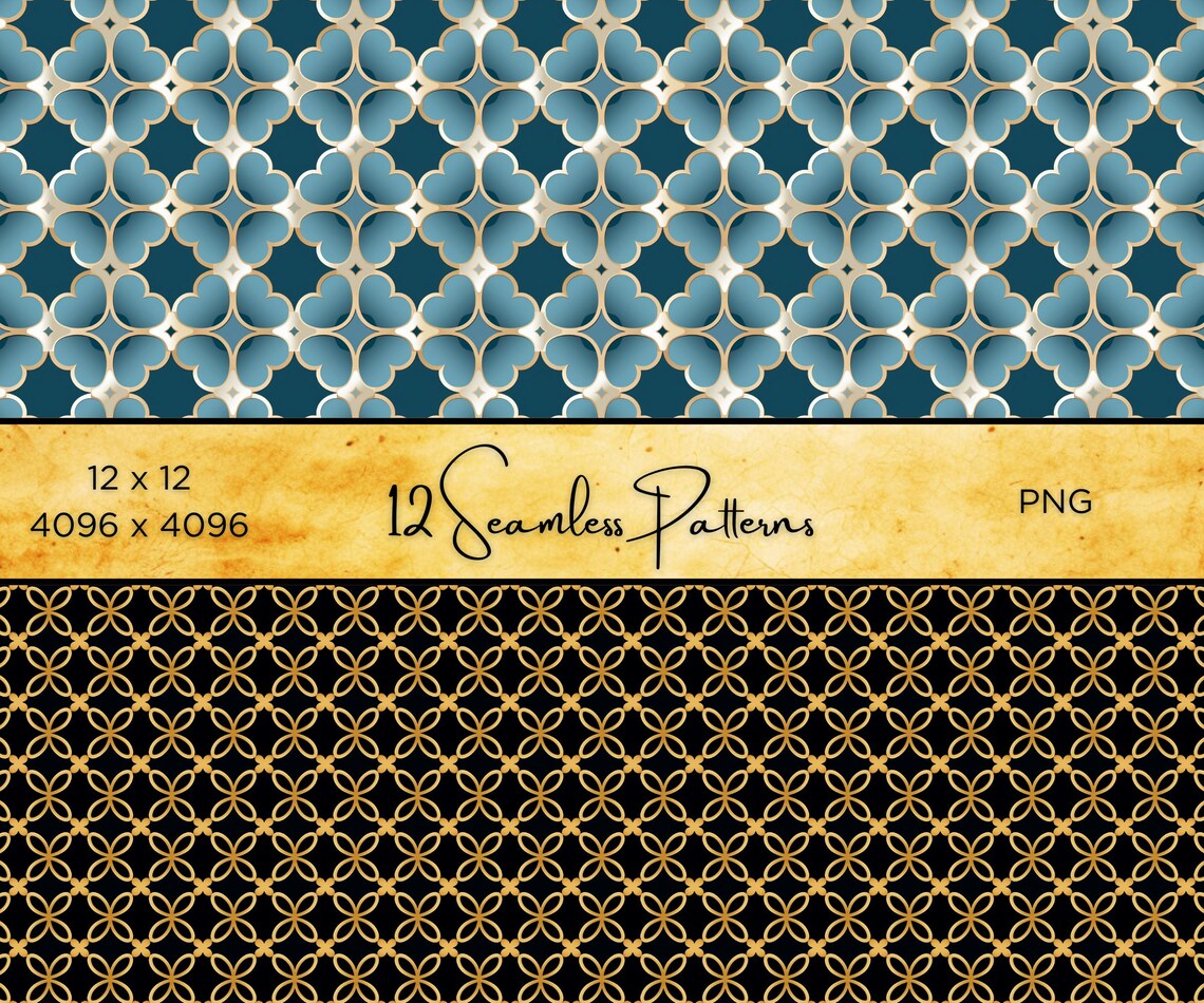 Moroccan Quatrefoil Patterns: Arabesque Designs, Wallpaper, Crafts (PNG ...