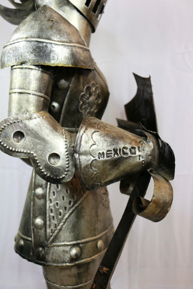 Vintage Decorative Suit of Armor - Handmade in Mexico - Etsy