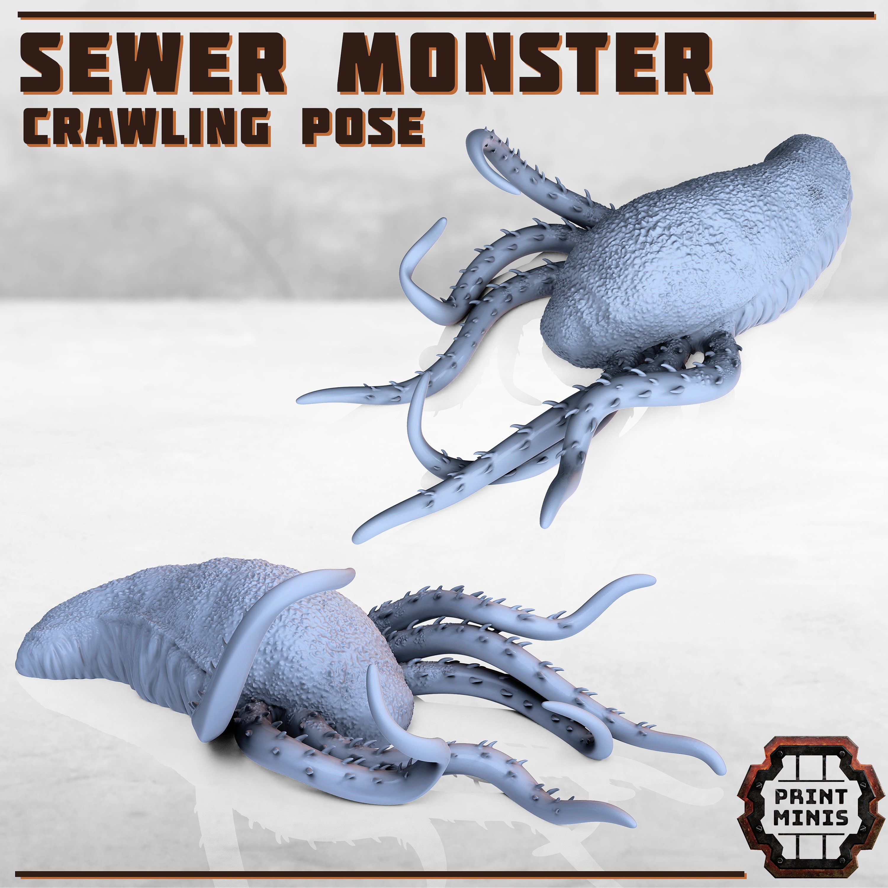 Stack City - Sewer Monster - Etsy